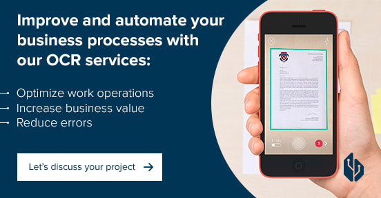 OCR Algorithm: Improve and Automate Business Processes – InData Labs