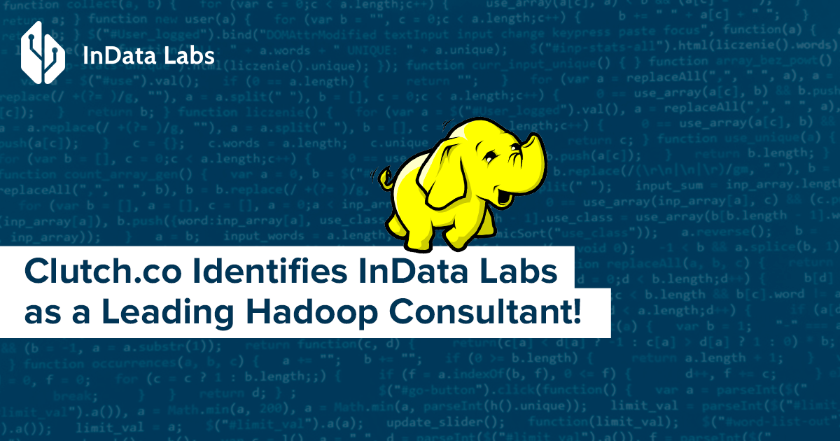InData Labs Among Top Big Data Analytics Companies