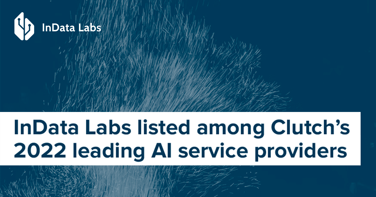 InData Labs among Best AI Service Providers by Clutch