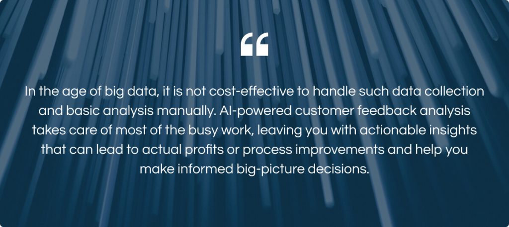 Customer Feedback Analytics: How You Can Use Data Insights for Business