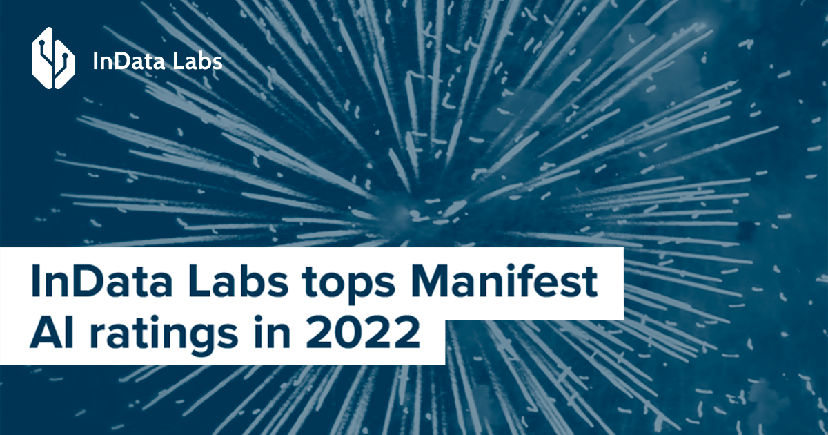 InData Labs to Top Manifest AI Ratings