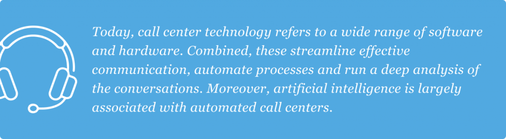 Call Center Technology Trends to Follow - InData Labs