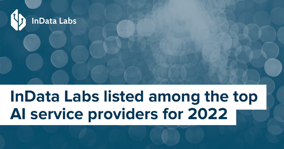 InData Labs Listed Among the Top AI Service Providers