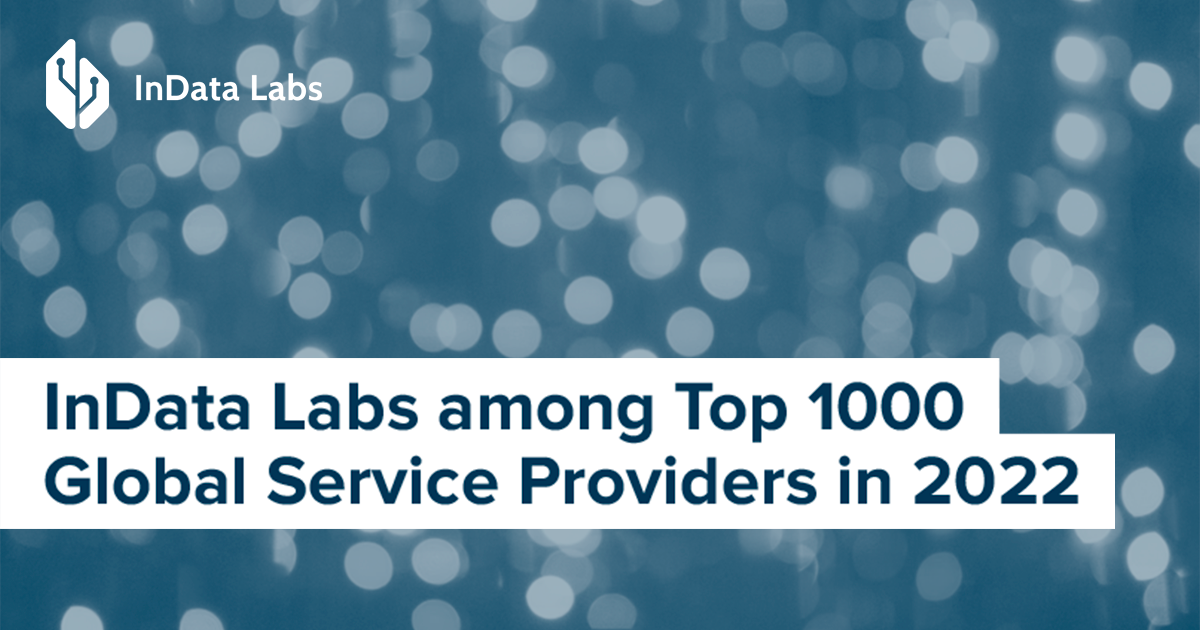 InData Labs Listed among Clutch Top 1000 Global Service Providers