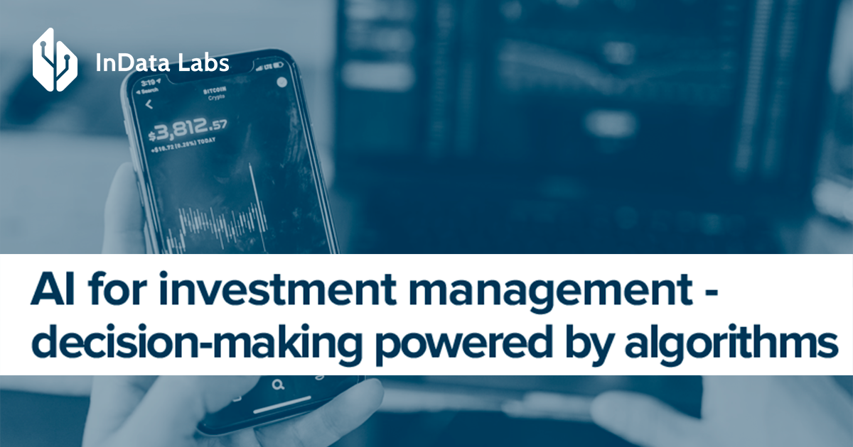 AI for investment management - InData Labs