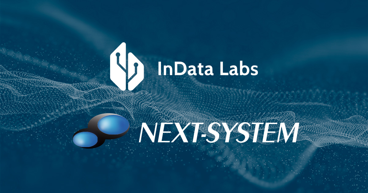 InData Labs Partners with NEXT-SYSTEM to Foster Innovation Across Globe